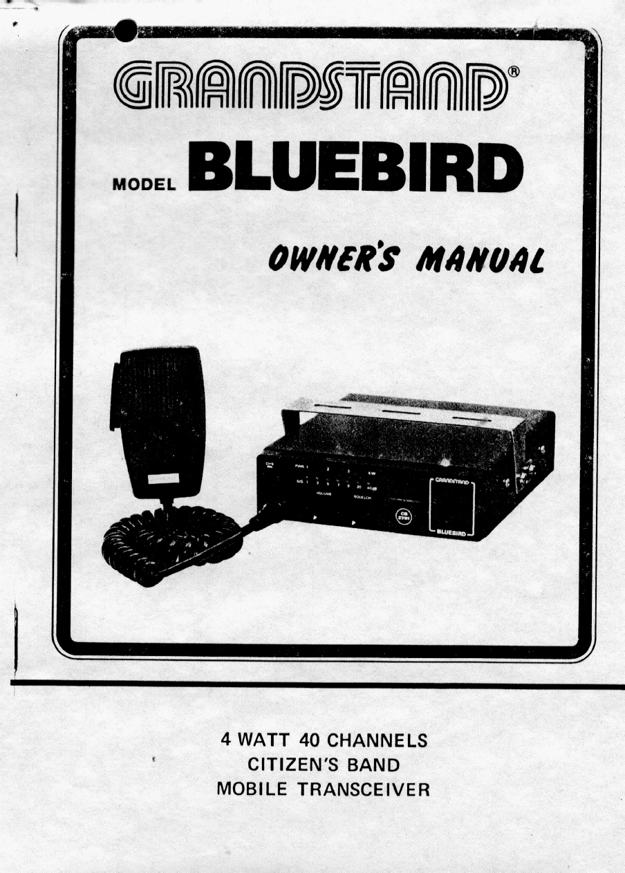GRANDSTAND BLUEBIRD | 934 Mhz
